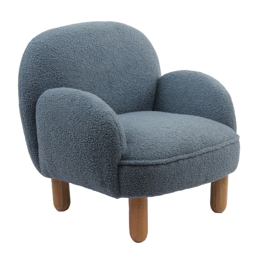 Kék buklé gyerek fotel Rocky – Vipack | Bonami